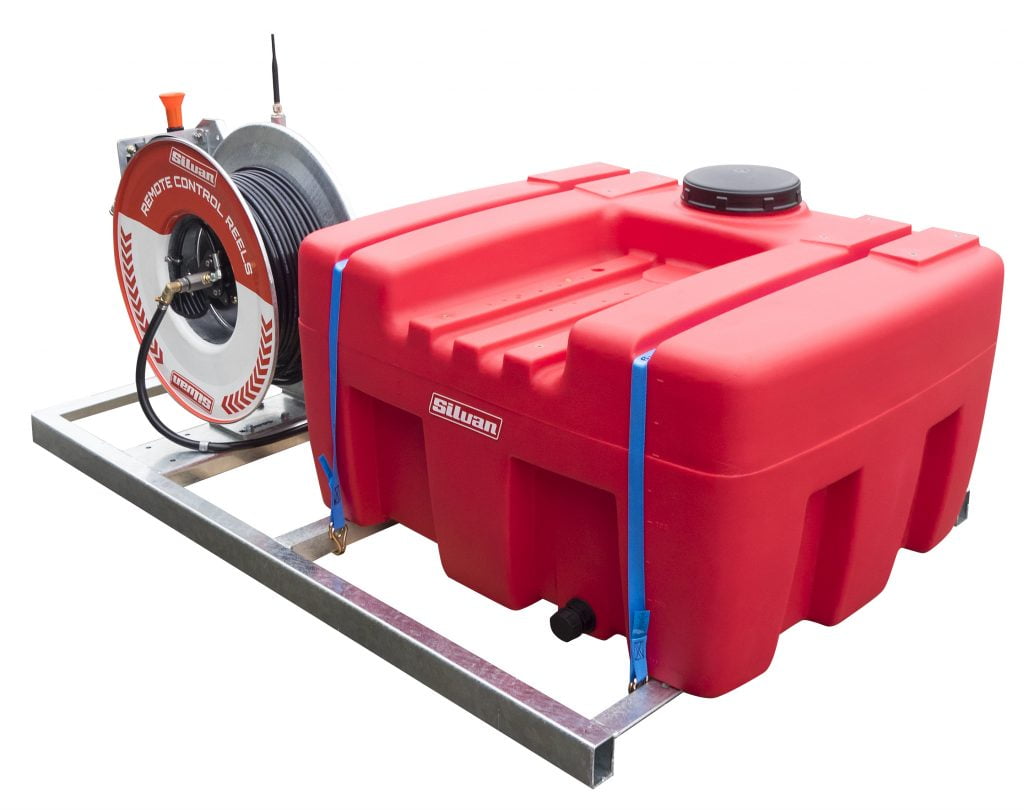 400L SKID SPRAYER WITH 12V SINGLE REEL TUFF REMOTE REEL | Silvan Australia