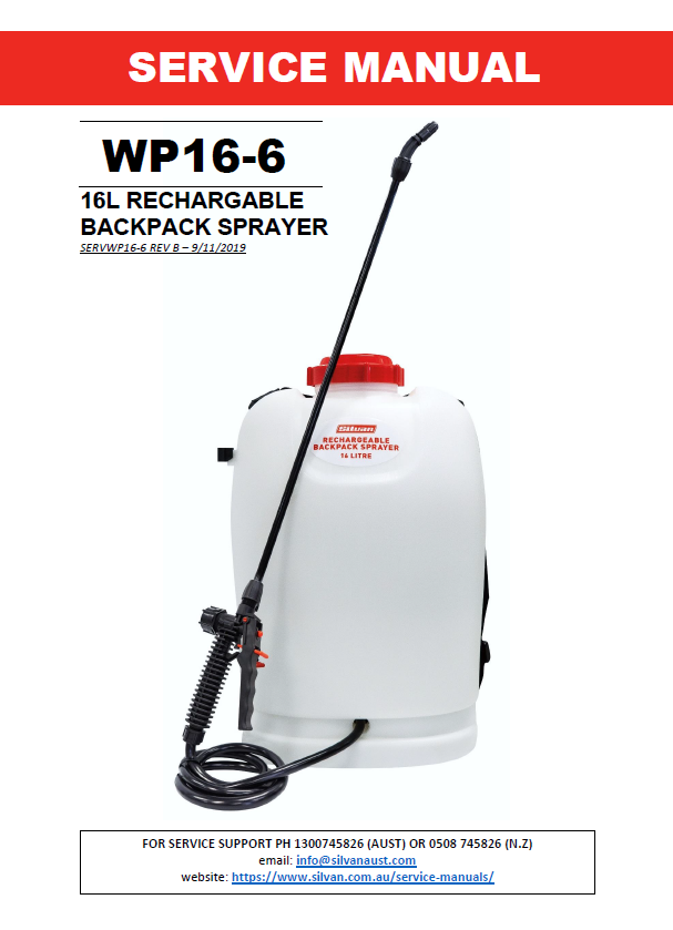 Service Manuals | Silvan Australia